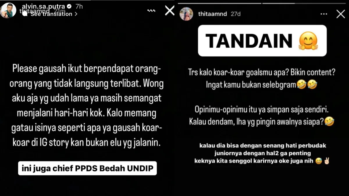 Viral Dokter Undip Prathita Amanda Aryani Bully Junior: Makan 5 Bungkus ... Viral Dokter Undip Prathita Amanda Aryani Bully Junior: Makan 5 Bungkus ...
