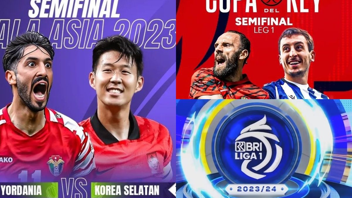 Jadwal Bola Malam Ini Tayang Di Tv 6 Februari 2024 Ada Semifinal Piala