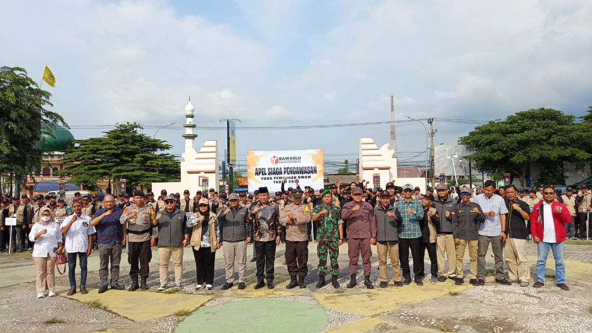 Jelang Masa Tenang Bawaslu Kabupaten Serang Bakal Tertibkan Apk Tanpa