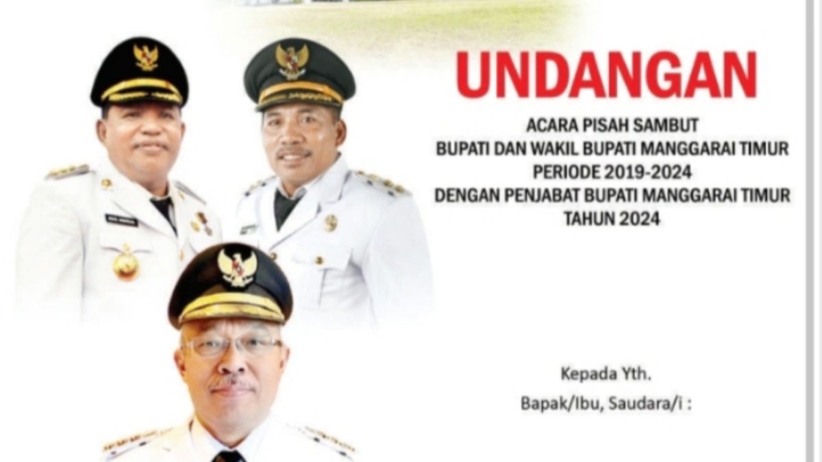 Pisah Sambut Bupati dan Wakil Bupati dengan Penjabat Bupati Manggarai ... Pisah Sambut Bupati dan Wakil Bupati dengan Penjabat Bupati Manggarai ...