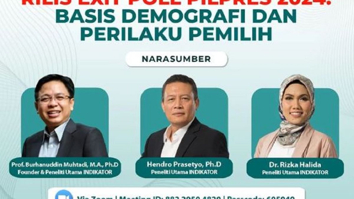 Indikator Politik 72 6 Persen Masyarakat Puas Dengan Kinerja Demokrasi