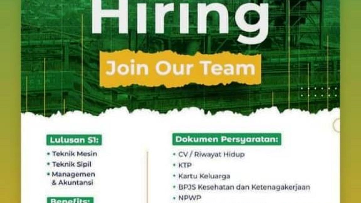 Segera Kirim CV Terbaikmu, PT IMIP Buka Lowongan Kerja Terbaru, Cek ... Segera Kirim CV Terbaikmu, PT IMIP Buka Lowongan Kerja Terbaru, Cek ...