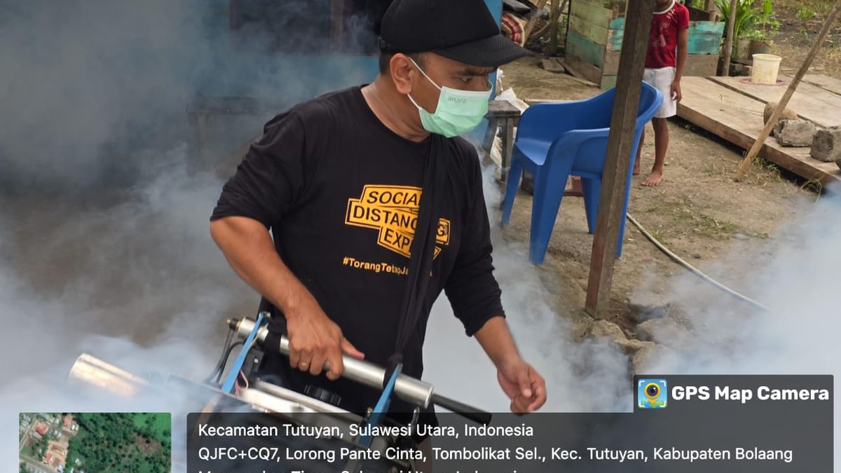 Dinas Kesehatan Boltim Fogging Rumah Warga Akibat 63 Kasus DBD - PR Boltim Dinas Kesehatan Boltim Fogging Rumah Warga Akibat 63 Kasus DBD - PR Boltim