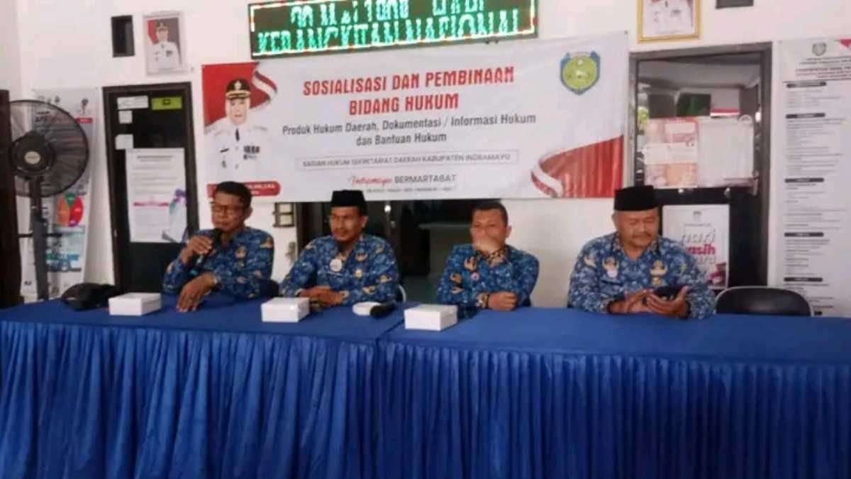 Bagian Hukum Setda Kabupaten Indramayu Gelar Sosialisasi Dan Pembinaan