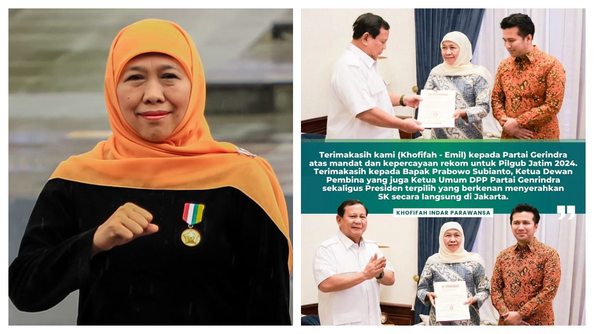 Banyak Drama! Gerindra Akhirnya Resmi Usung Khofifah-Emil di Pilgub ... Banyak Drama! Gerindra Akhirnya Resmi Usung Khofifah-Emil di Pilgub ...