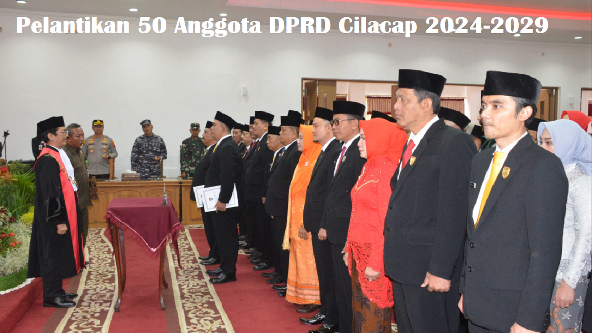 Jadi Ketua Sementara DPRD Cilacap 2024-2029, Taufik Sampaikan Hal Ini ... Jadi Ketua Sementara DPRD Cilacap 2024-2029, Taufik Sampaikan Hal Ini ...