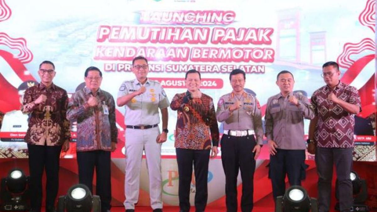Kabar Gembira Bagi Pemilik Kendaraan Bermotor, Pj Gubernur Sumsel ... Kabar Gembira Bagi Pemilik Kendaraan Bermotor, Pj Gubernur Sumsel ...