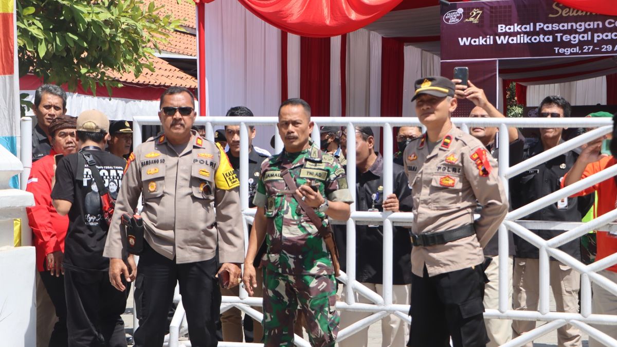 Jamin Kelancaran Proses Pendaftaran Paslon Wali Kota Tegal, Polres ... Jamin Kelancaran Proses Pendaftaran Paslon Wali Kota Tegal, Polres ...