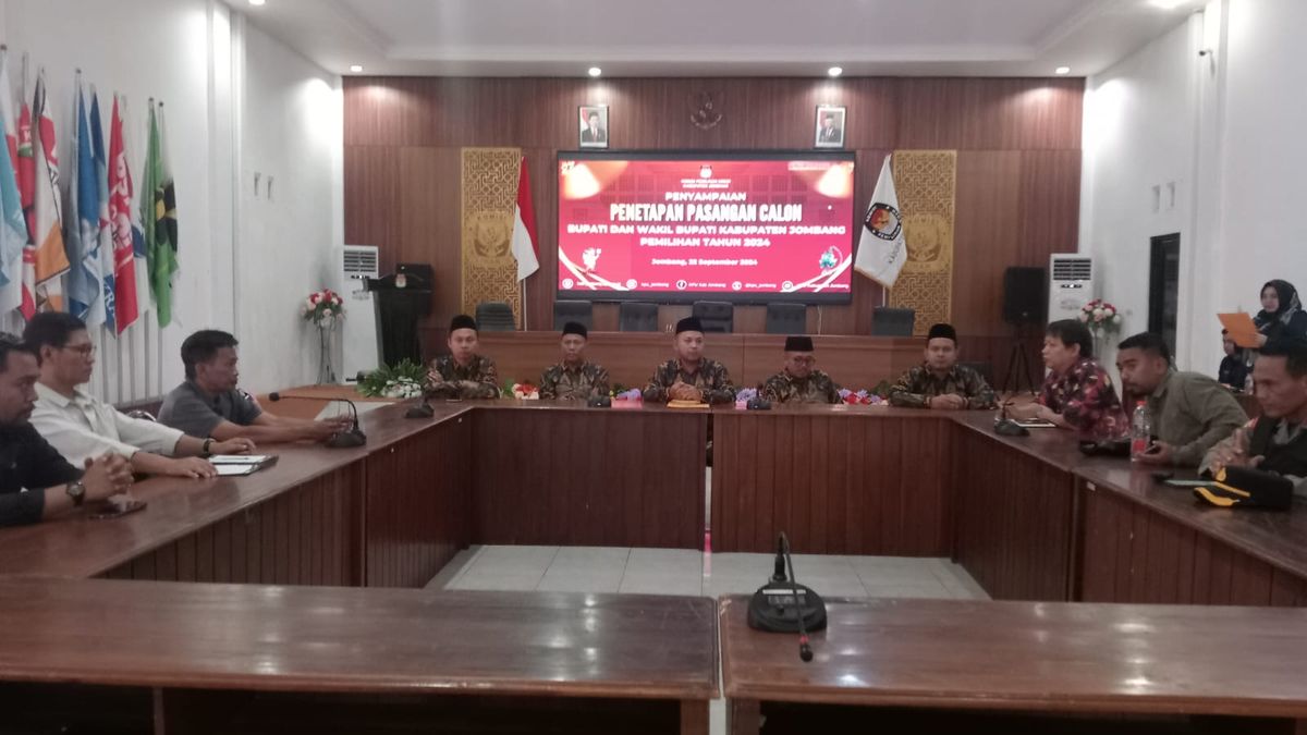 Tok! KPU Resmi Tetapkan Dua Pasangan Ini di Pilkada Jombang 2024 ... Tok! KPU Resmi Tetapkan Dua Pasangan Ini di Pilkada Jombang 2024 ...