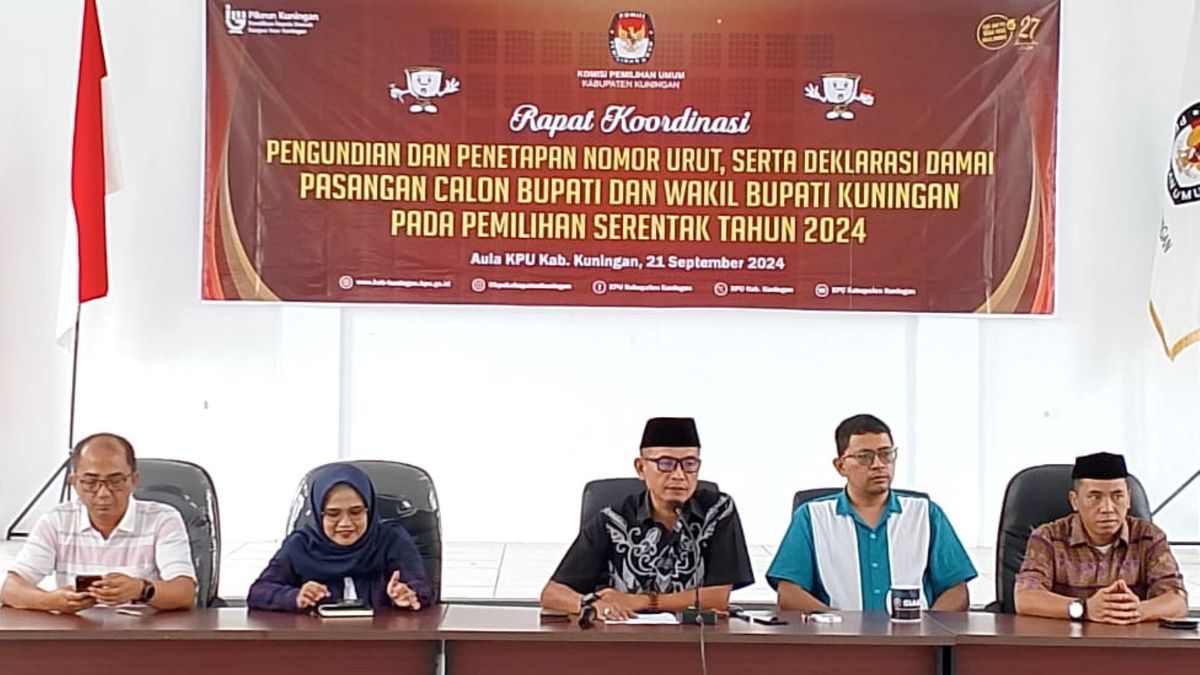 KPU Tetapkan Tiga Paslon Bupati dan Wakil Bupati Kuningan 2024-2029 ... KPU Tetapkan Tiga Paslon Bupati dan Wakil Bupati Kuningan 2024-2029 ...