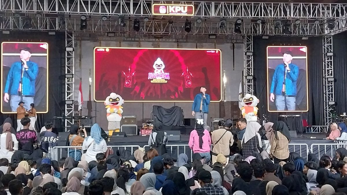 Gilga Sahid Bareng Kpu Jateng Ajak Pemilih Muda Dan Pemula Di