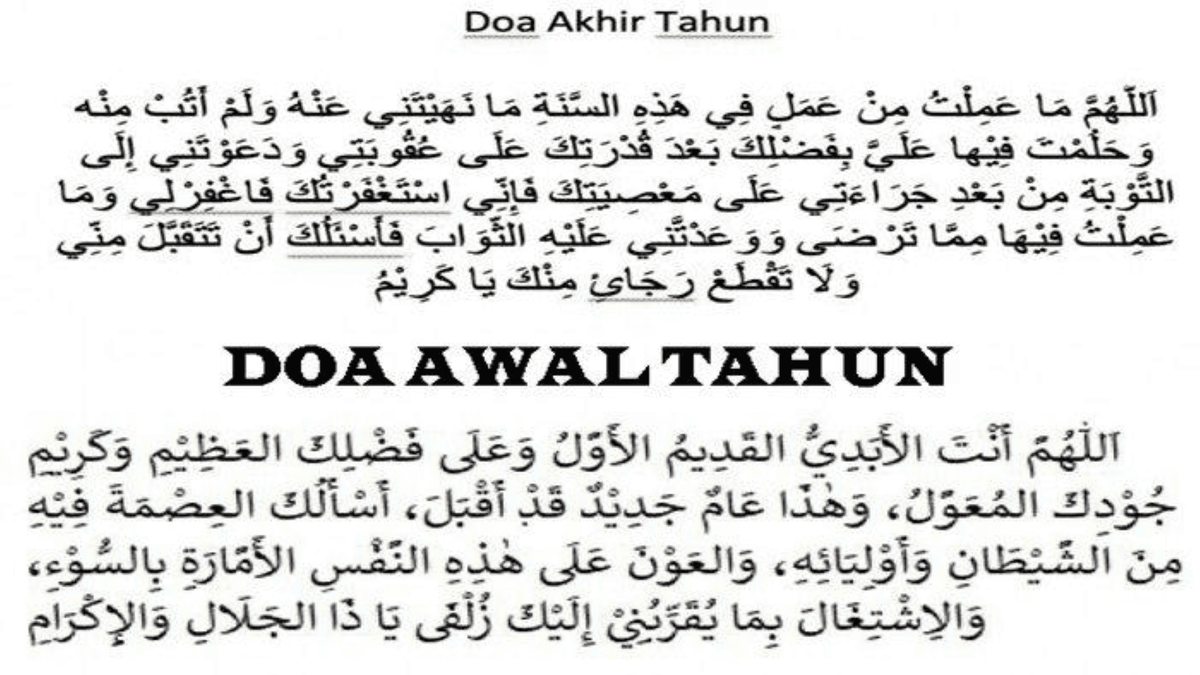 Doa Tahun Baru 2025: Menyambut Tahun Baru dengan Hati yang Tenang ... Doa Tahun Baru 2025: Menyambut Tahun Baru dengan Hati yang Tenang ...