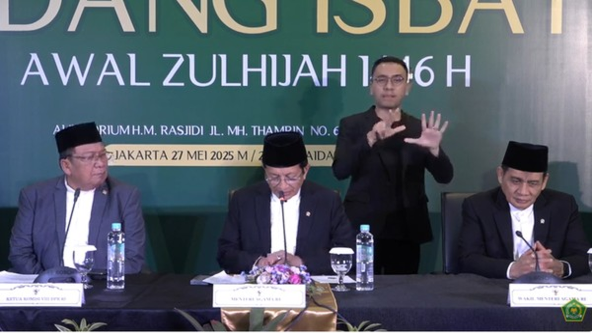 Hasil Sidang Isbat: Pemerintah Tetapkan 1 Zulhijah 1446 H Jatuh pada 28 ... Hasil Sidang Isbat: Pemerintah Tetapkan 1 Zulhijah 1446 H Jatuh pada 28 ...