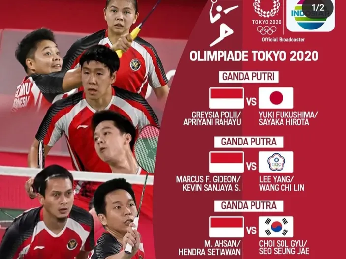 Sedang Berlangsung Link Live Streaming Olimpiade Tokyo 2020 Hari Ini