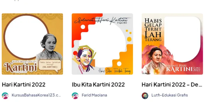Keren Link Twibbon Kartini Day 2022 Untuk Gambar Kartini Day 2022 Cocok