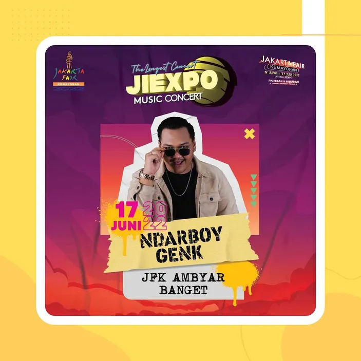 Link dan Cara Beli Tiket Ndarboy Genk PRJ Kemayoran 2022 Hari Ini ... Link dan Cara Beli Tiket Ndarboy Genk PRJ Kemayoran 2022 Hari Ini ...