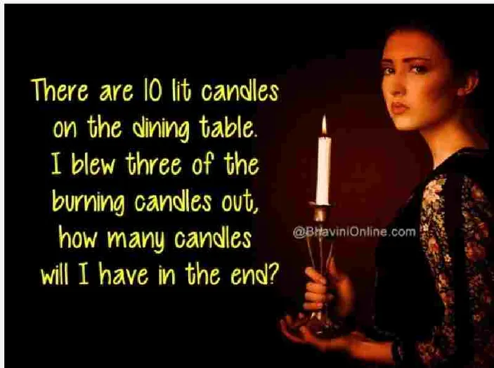 Tes IQ Psikotes: Permainan Teka Teki Menyenangkan, Berapa Banyak Lilin ... Tes IQ Psikotes: Permainan Teka Teki Menyenangkan, Berapa Banyak Lilin ...