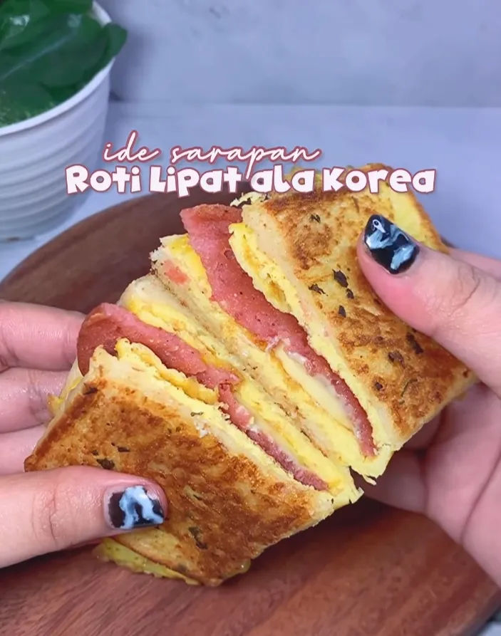 Roti Lipat Ala Korea Yang Lagi Viral Cocok Untuk Menu Sarapan Atau
