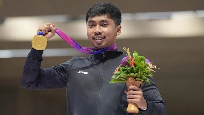Profil Dan Biodata Muhammad Sejahtera Dwi Putra Atlet Menembak Emas