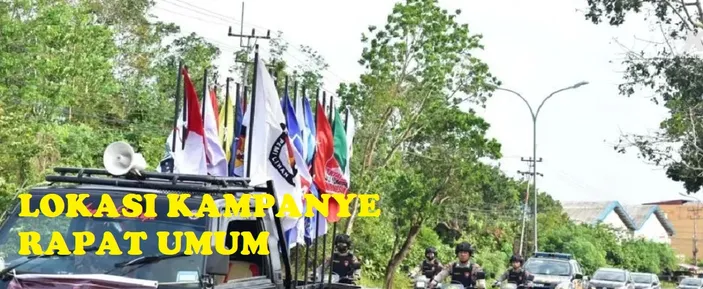 Daftar 4 Lokasi Kampanye Rapat Umum Pemilu 2024 Di Batuaji Kota Batam
