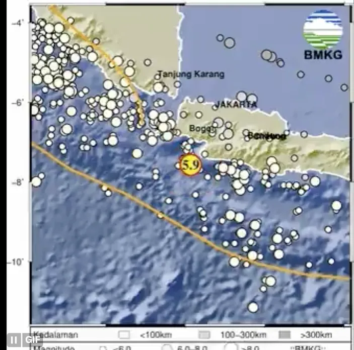 Breaking News Gempa Baru Saja Guncang Banten Rabu 3 Januari 2024 Bmkg
