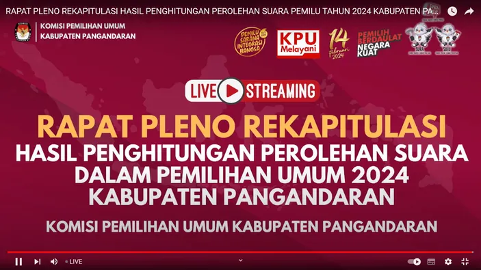 Link Streaming Rapat Pleno Rekapitulasi Hasil Pemilu Tahun 2024 ... Link Streaming Rapat Pleno Rekapitulasi Hasil Pemilu Tahun 2024 ...