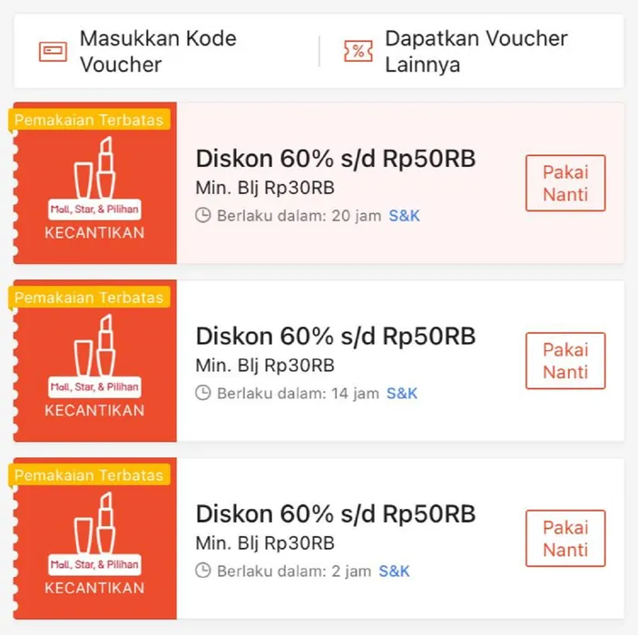 Ada Diskon 500 Ribu, Diskon 99 Persen Hari Ini, Kode Voucher Shopee ... Ada Diskon 500 Ribu, Diskon 99 Persen Hari Ini, Kode Voucher Shopee ...