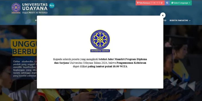 Pengumuman Seleksi Jalur Mandiri Unud 2024 Hari Ini Jam Berapa? Ini ... Pengumuman Seleksi Jalur Mandiri Unud 2024 Hari Ini Jam Berapa? Ini ...
