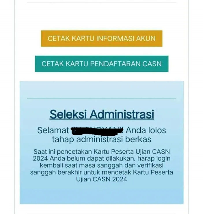 CEK DI SINI Pengumuman Hasil Seleksi Administrasi CPNS 2024 di 14 Pemda ... CEK DI SINI Pengumuman Hasil Seleksi Administrasi CPNS 2024 di 14 Pemda ...
