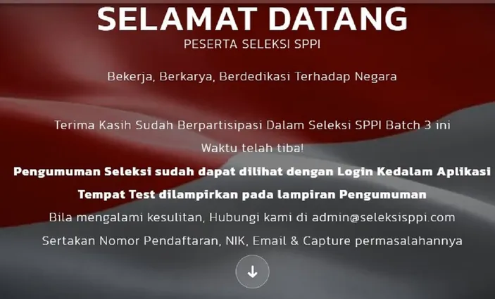 Pengumuman Hasil Tes Psikologi SPPI Batch 3 2025 Rilis Kapan? Ini Cara ... Pengumuman Hasil Tes Psikologi SPPI Batch 3 2025 Rilis Kapan? Ini Cara ...