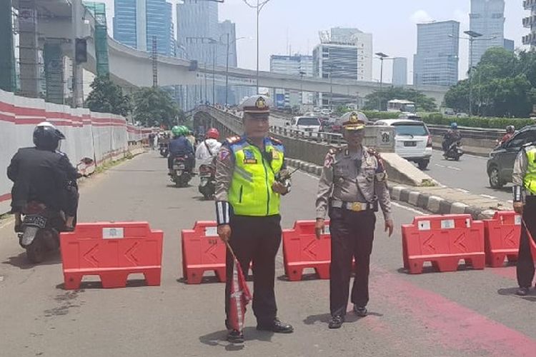 Antisipasi Demo Mahasiswa Dan Buruh Ini Rekayasa Lalu Lintas Di