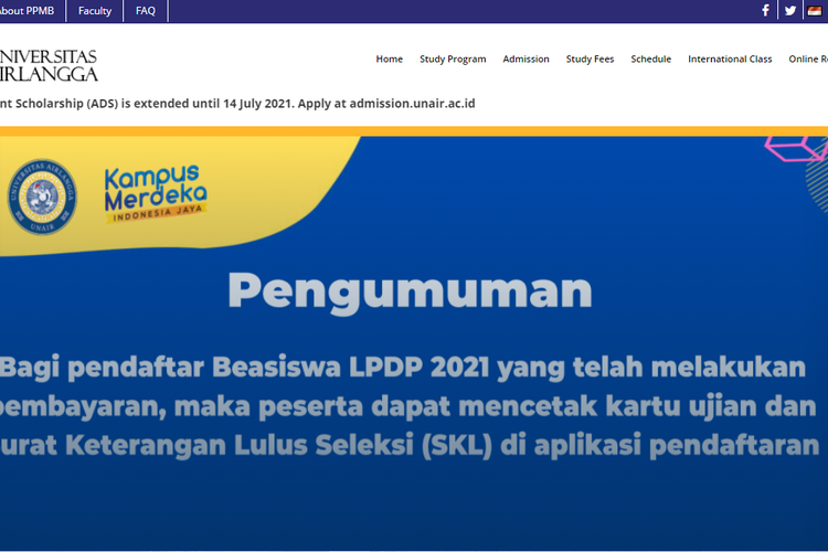 Pengumuman Mandiri UNAIR 2021 Jam Berapa? Simak Waktu Pengumuman Hasil ... Pengumuman Mandiri UNAIR 2021 Jam Berapa? Simak Waktu Pengumuman Hasil ...