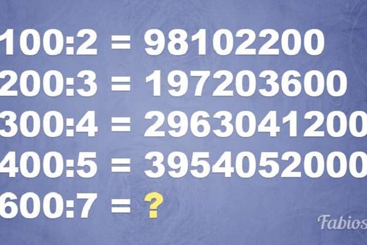Tes IQ: Hanya Orang Jenius yang Bisa Isi Puzzle Matematika yang Sangat ... Tes IQ: Hanya Orang Jenius yang Bisa Isi Puzzle Matematika yang Sangat ...