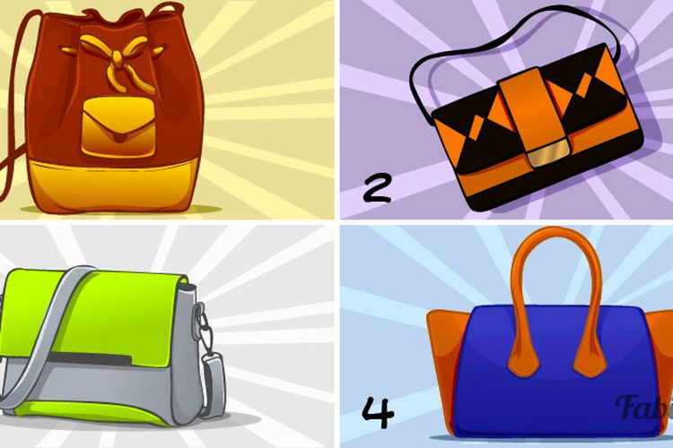 Tes Warna Psikologi: Pilih Satu Tas yang Anda Suka, Temukan Sesuatu ... Tes Warna Psikologi: Pilih Satu Tas yang Anda Suka, Temukan Sesuatu ...