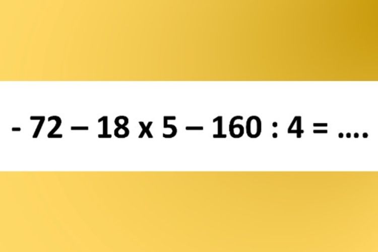 Tes IQ: Coba Uji Seberapa Jago Perhitungan Matematika dengan ... Tes IQ: Coba Uji Seberapa Jago Perhitungan Matematika dengan ...