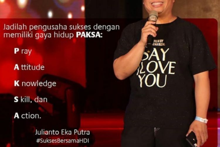 Biodata dan Profil JE 'Julianto Eka Putra' Lengkap, Motivator dan ... Biodata dan Profil JE 'Julianto Eka Putra' Lengkap, Motivator dan ...