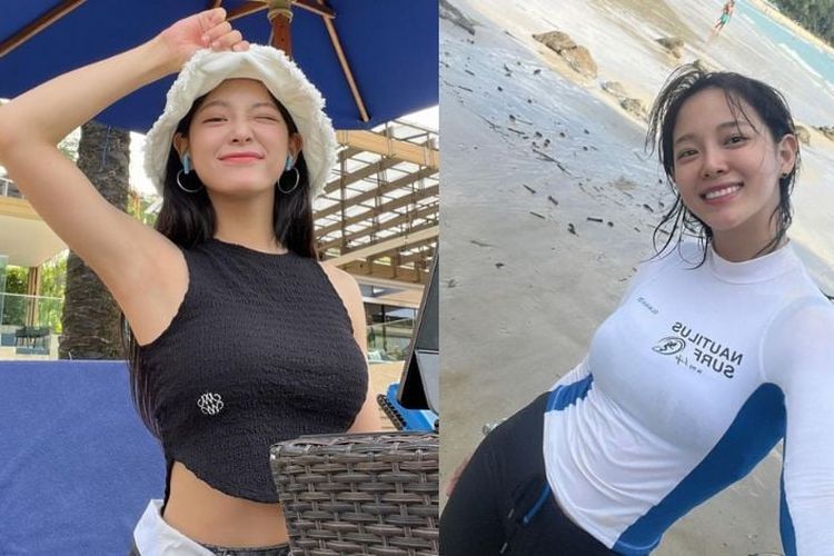 Nikmati Liburan Di Thailand Body Sexy Kim Sejeong Jadi Sorotan Netizen Pikiran Rakyat Klik Seleb