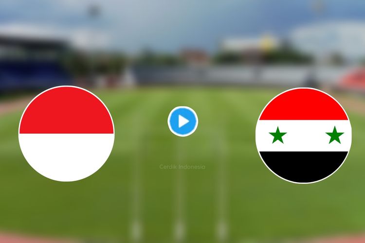 Jadwal Timnas Indonesia U 20 Vs Suriah Kapan Main Jam Berapa Live