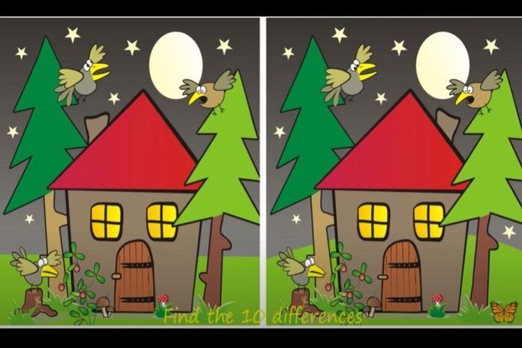 Susah Banget! Cuma si Jeli yang Bisa Temukan 10 Perbedaan Gambar Rumah ... Susah Banget! Cuma si Jeli yang Bisa Temukan 10 Perbedaan Gambar Rumah ...