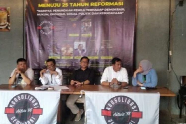 Jika Pemilu 2024 Ditunda Aktivis 98 Siapkan Pemerintahan Transisi