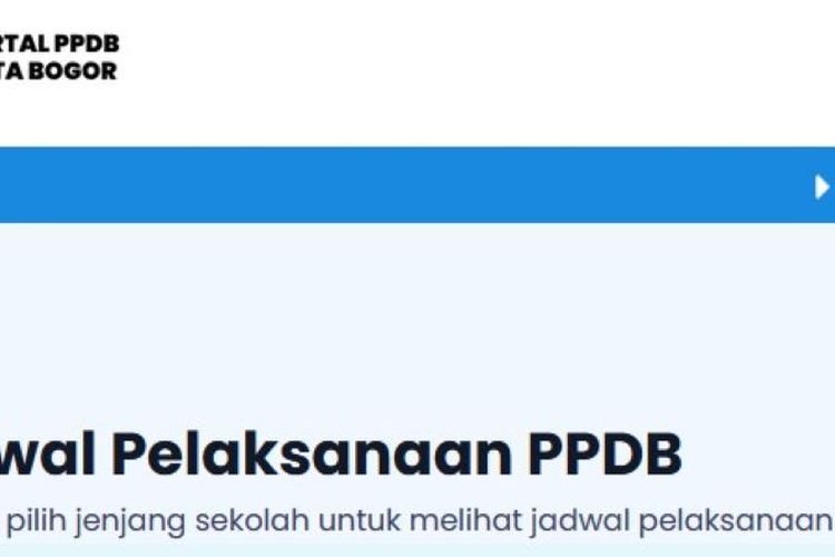 Jadwal Pelaksanaan PPDB Kota Bogor SD dan SMP Tahap II, Ayo Siap-Siap ... Jadwal Pelaksanaan PPDB Kota Bogor SD dan SMP Tahap II, Ayo Siap-Siap ...