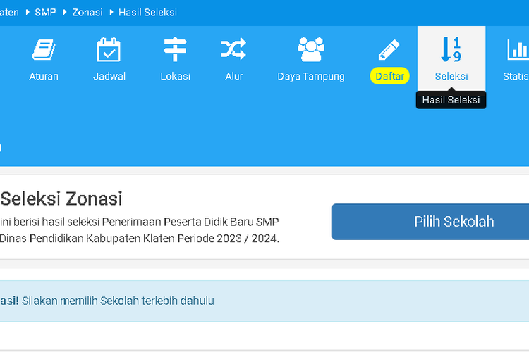 Pengumuman PPDB Klaten 2023 Jenjang SMP Negeri Diumumkan Hari Ini ... Pengumuman PPDB Klaten 2023 Jenjang SMP Negeri Diumumkan Hari Ini ...