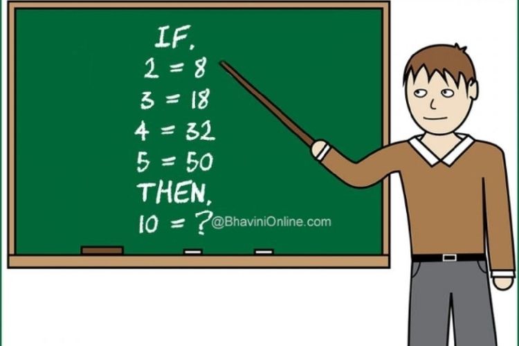 Tes IQ : Hanya yang Cerdas yang Bisa Menjawab Persamaan Matematika ini ... Tes IQ : Hanya yang Cerdas yang Bisa Menjawab Persamaan Matematika ini ...