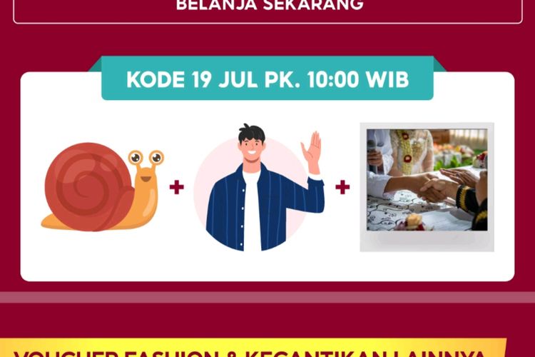 Kunci Jawaban Kode Voucher Badai Shopee Tebak Gambar Siput Sapa Ijab ... Kunci Jawaban Kode Voucher Badai Shopee Tebak Gambar Siput Sapa Ijab ...