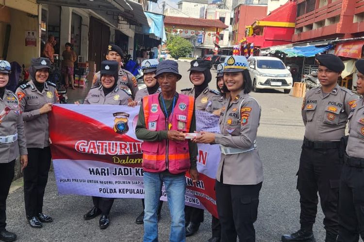 Sambut Hari Jadi Polwan ke 75, Polwan Cantik Polresta Pangkalpinang ... Sambut Hari Jadi Polwan ke 75, Polwan Cantik Polresta Pangkalpinang ...