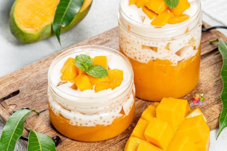Resep Mango Sago Yang Creamy Cocok Untuk Takjil Buka Puasa Portal