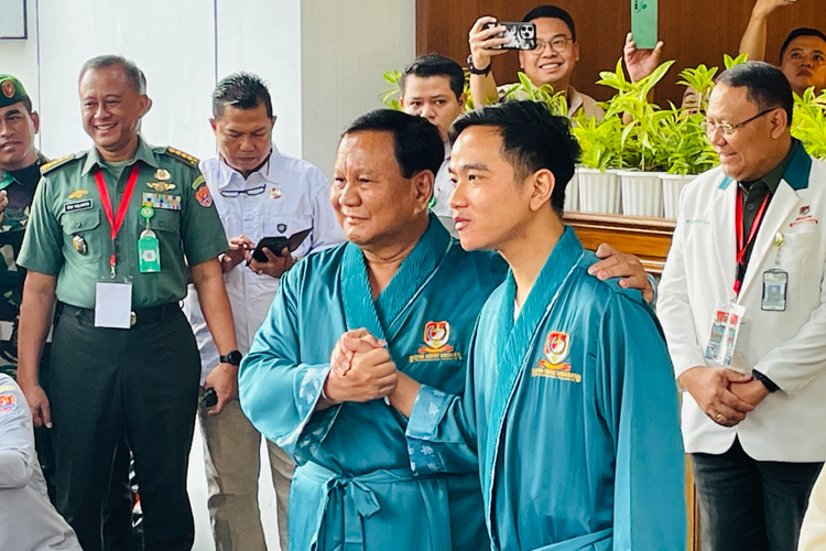 Prabowo Gibran Tes Kesehatan Syarat Pilpres Di Rspad Gatot Soebroto