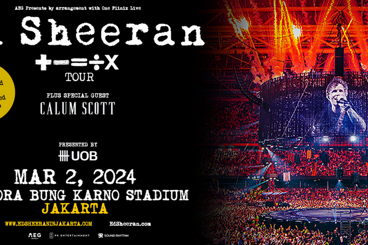 Penjualan Tiket Reguler Konser Ed Sheeran 2024 Resmi Dibuka Berikut