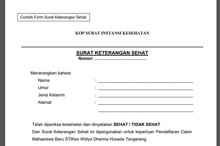 Download PDF Contoh Surat Kesehatan KPPS Pemilu 2024 Gratis dari ... Download PDF Contoh Surat Kesehatan KPPS Pemilu 2024 Gratis dari ...
