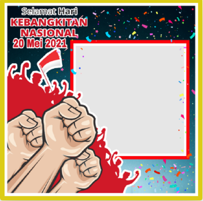 20 Link Download Gratis Bingkai Twibbon Hari Kebangkitan Nasional 2021